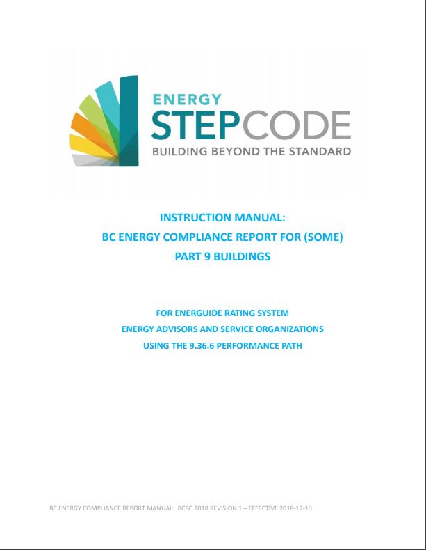 BC Energy Step Code Compliance Report - City Green Solutions